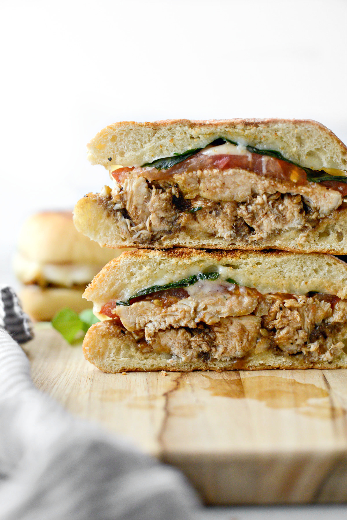 Chicken Caprese Panini - Simply Scratch