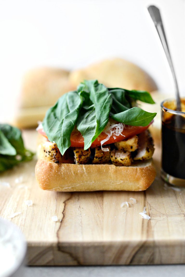 Chicken Caprese Panini - Simply Scratch