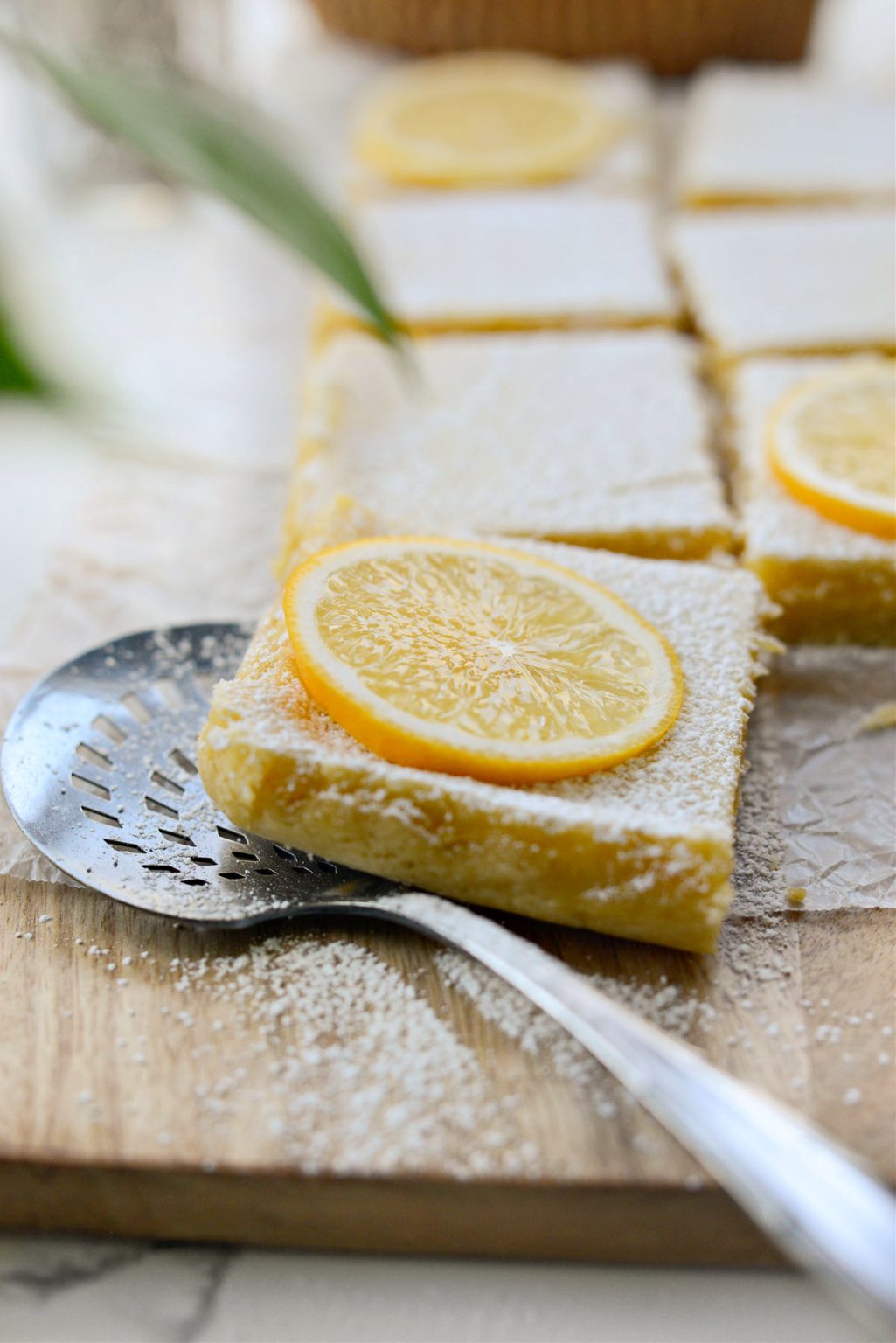Meyer Lemon Bars - Simply Scratch