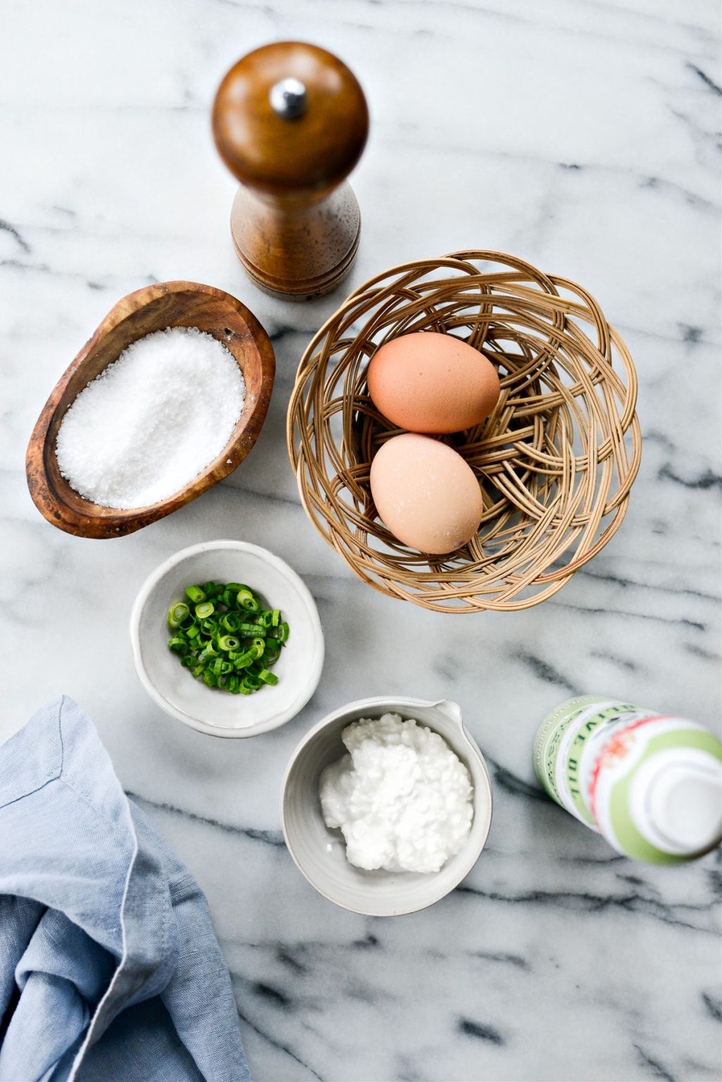 Scrambled Eggs with Cottage Cheese - Simply Scratch