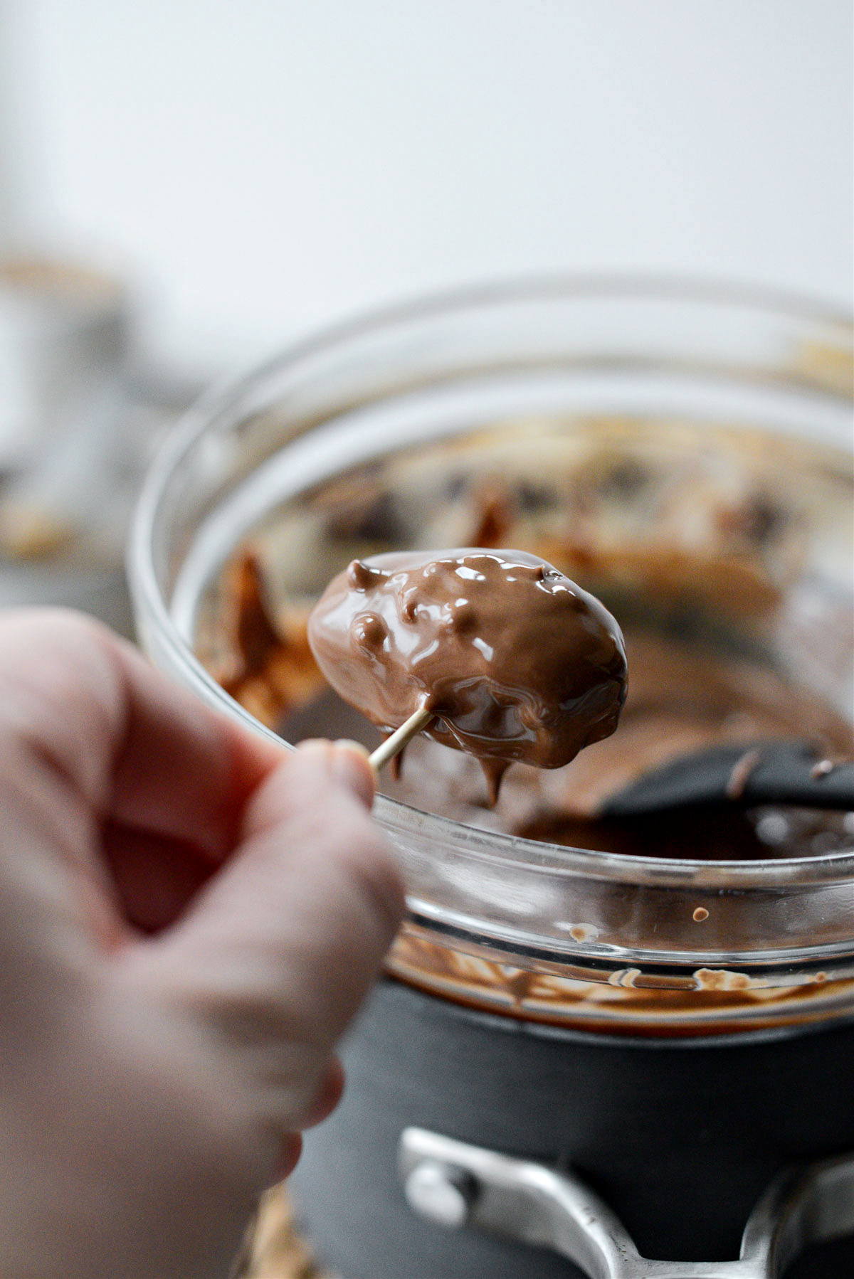 Salted Snickers Stuffed Dates - Simply Scratch