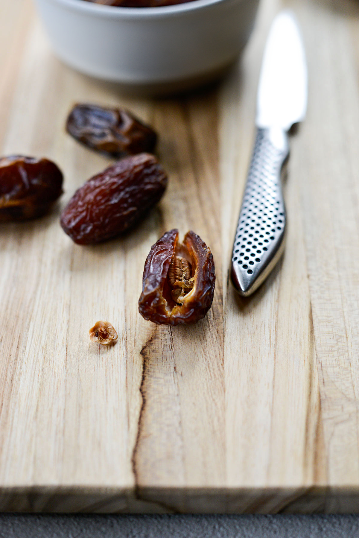 Salted Snickers Stuffed Dates - Simply Scratch