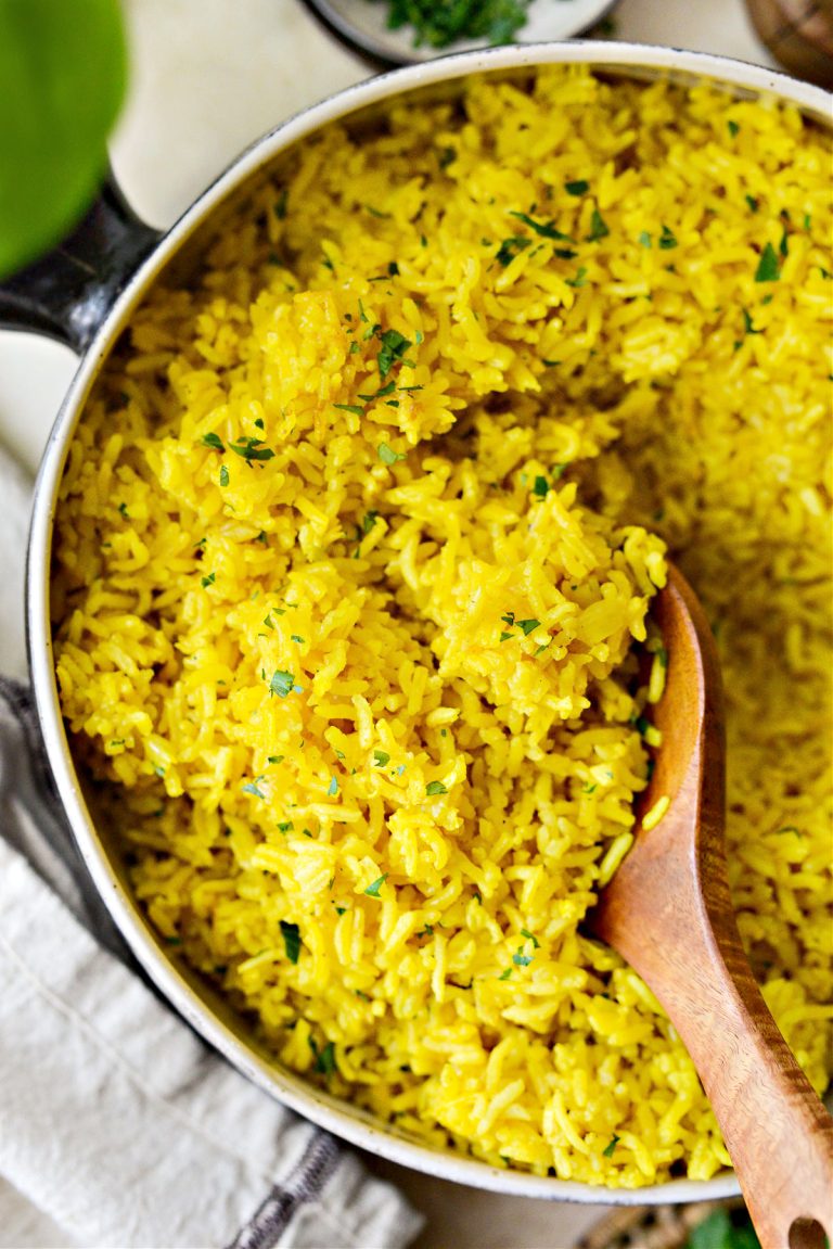 Turmeric Rice - Simply Scratch