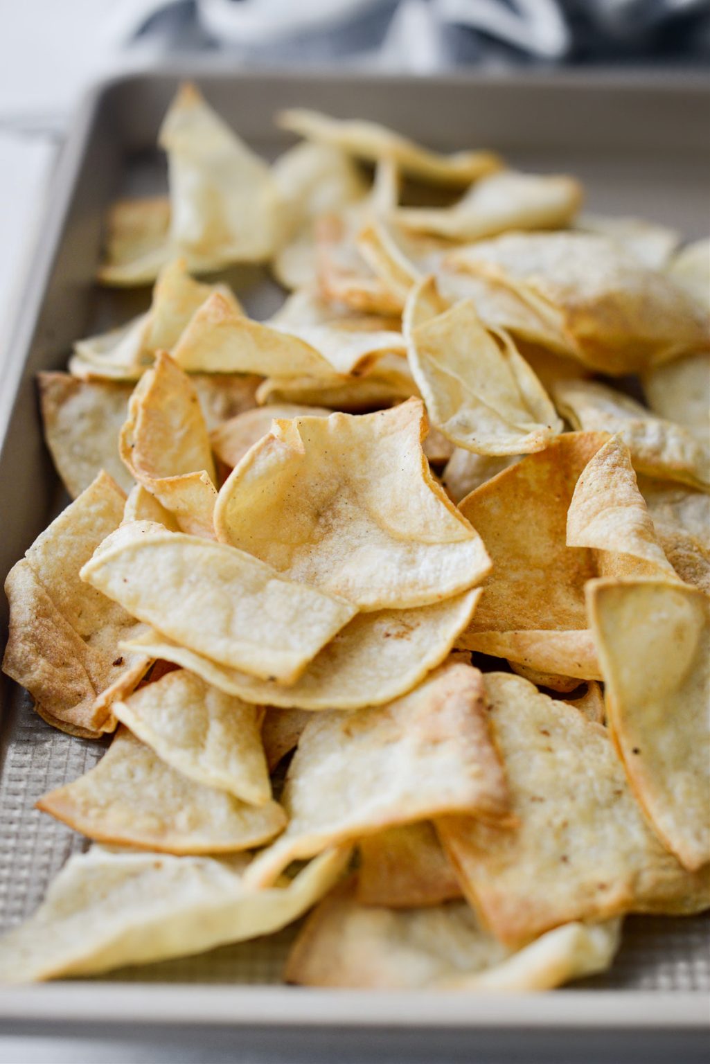 Salty Lime Tortilla Chips - Simply Scratch
