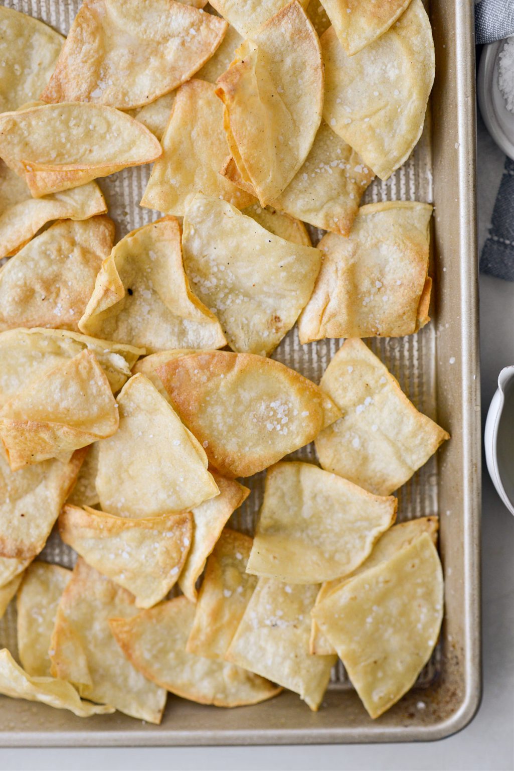 Salty Lime Tortilla Chips - Simply Scratch