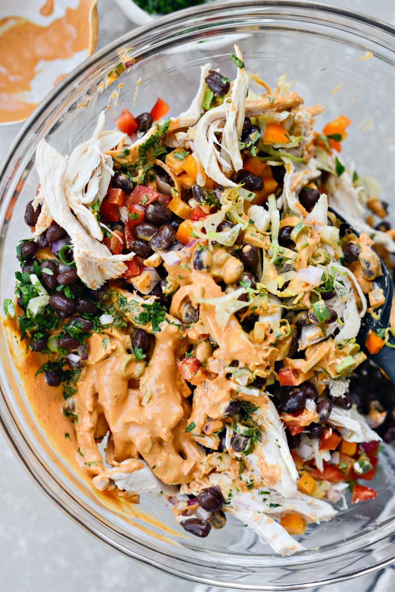 Chipotle Chicken Salad - Simply Scratch