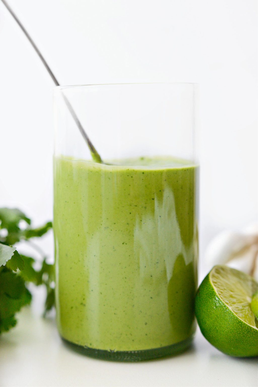 Creamy Cilantro Lime Avocado Dressing - Simply Scratch