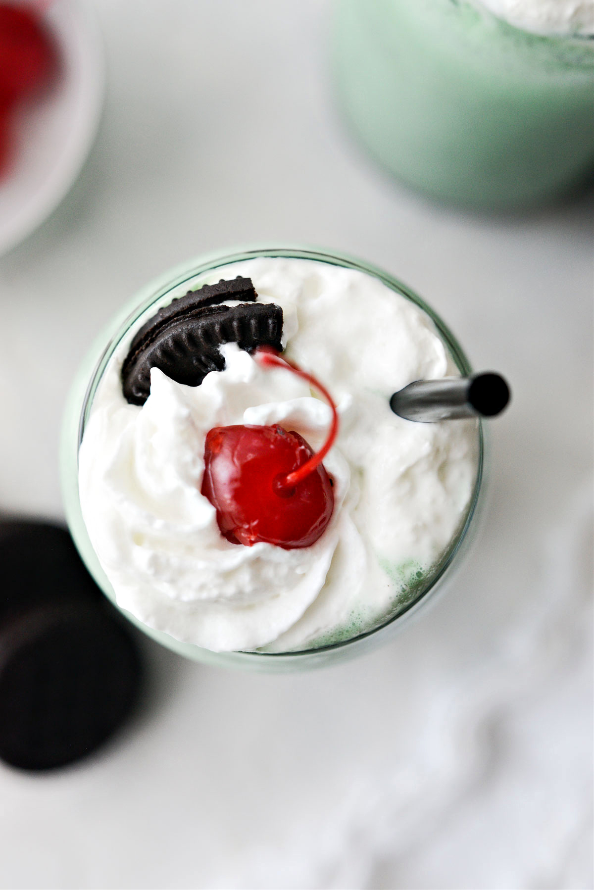 Cookies and Cream Shamrock Shake - Simply Scratch