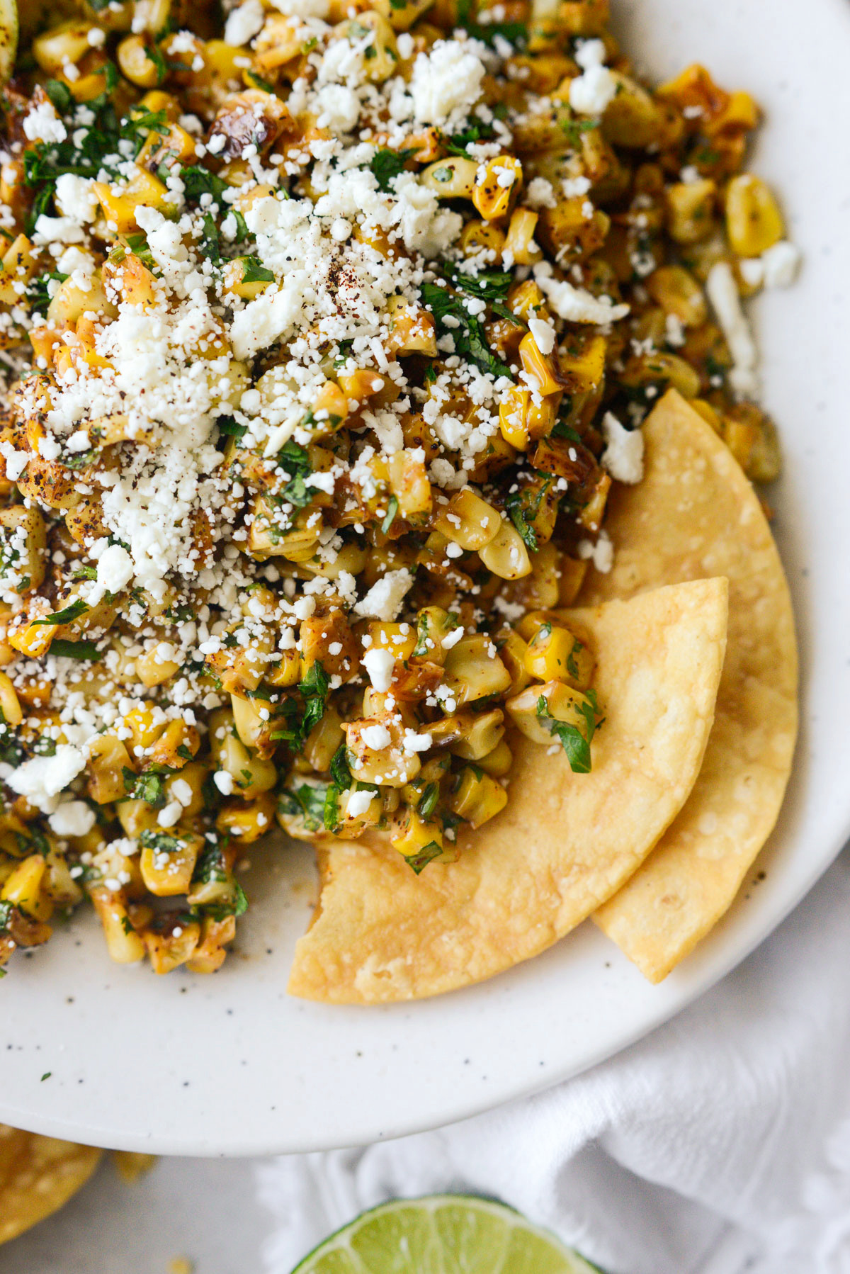 Mexican Street Corn Salsa (Esquites) - Simply Scratch