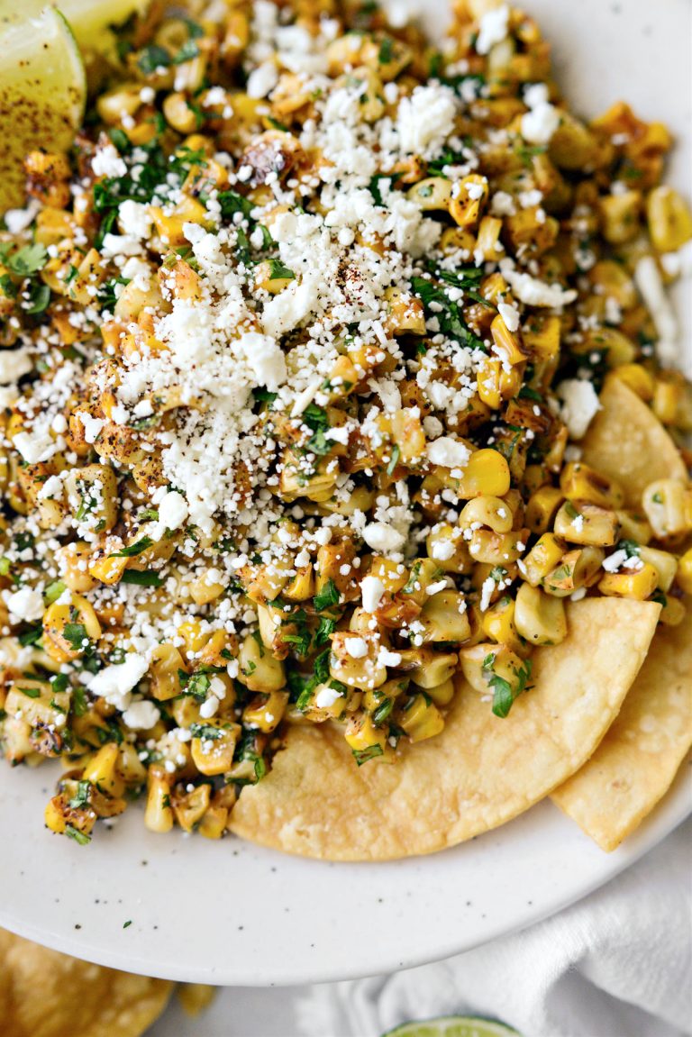 Mexican Street Corn Salsa (Esquites) - Simply Scratch