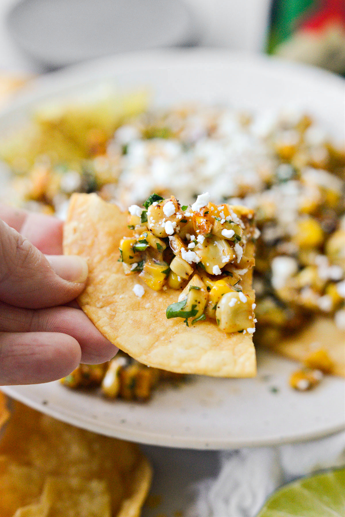 Mexican Street Corn Salsa (Esquites) - Simply Scratch