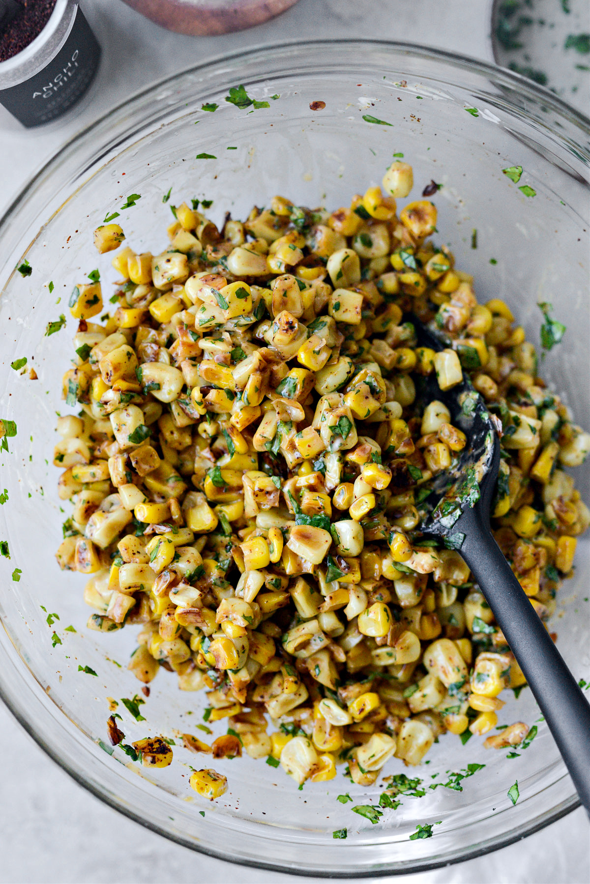 Mexican Street Corn Salsa (Esquites) - Simply Scratch