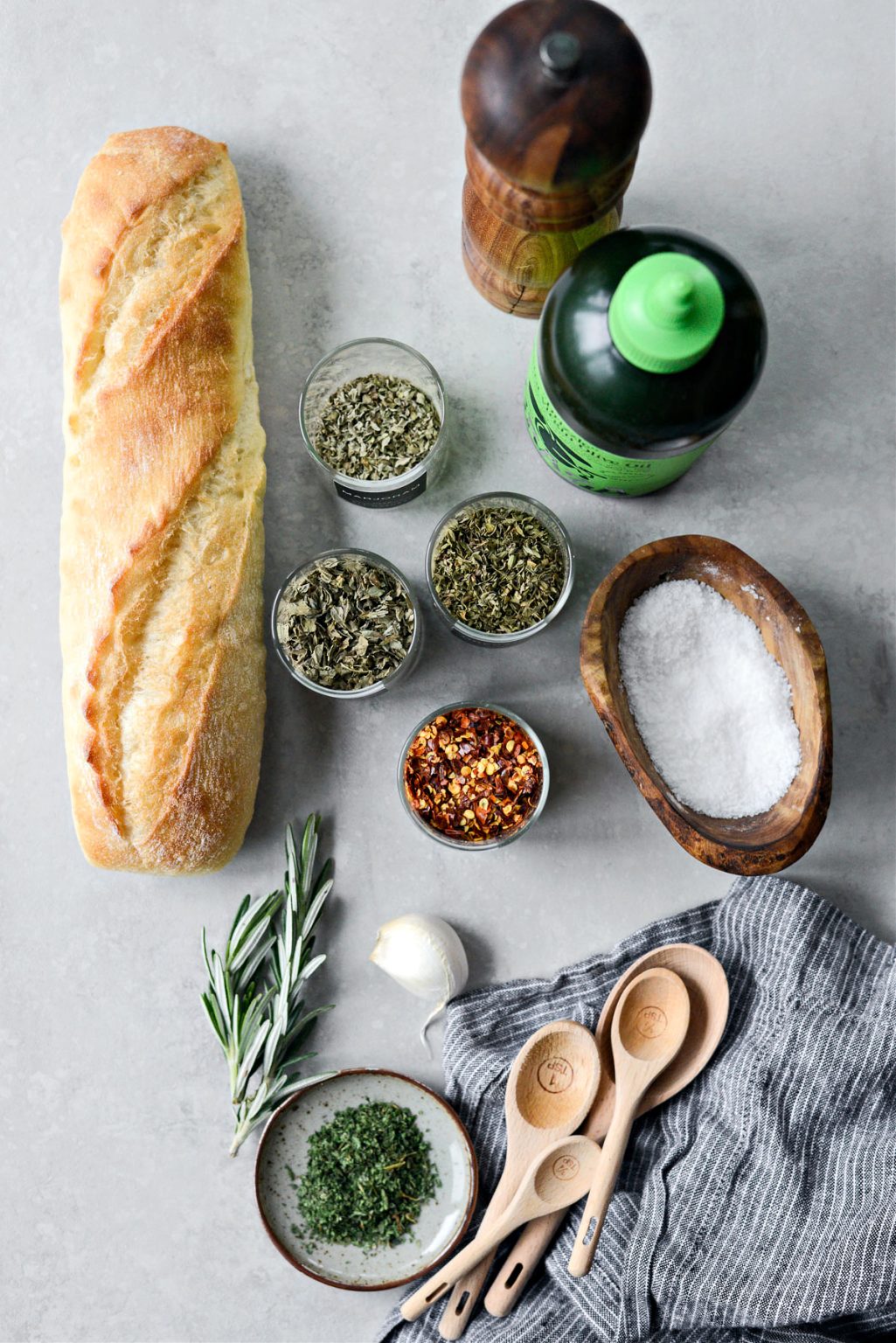 Garlic Herb Olive Oil Bread Dip - Simply Scratch