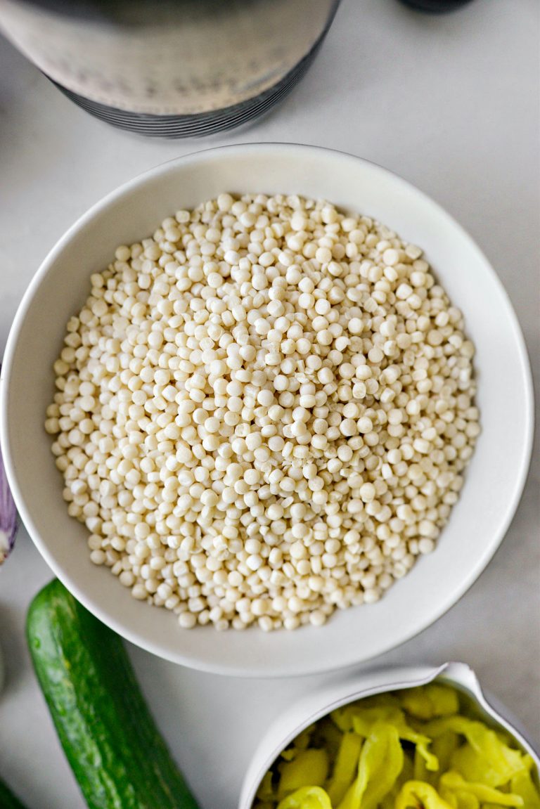 Greek Couscous Salad - Simply Scratch