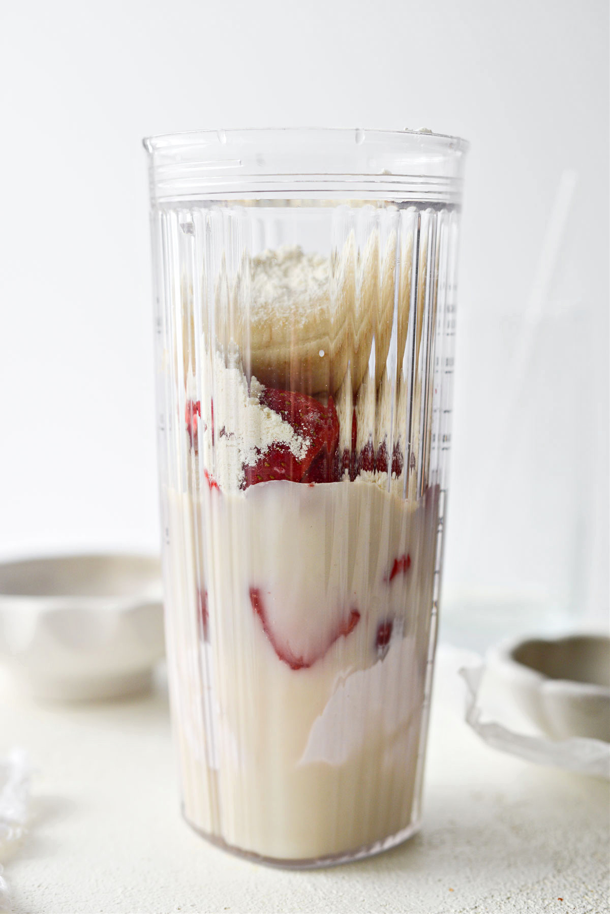 Strawberry Banana Smoothie - Simply Scratch