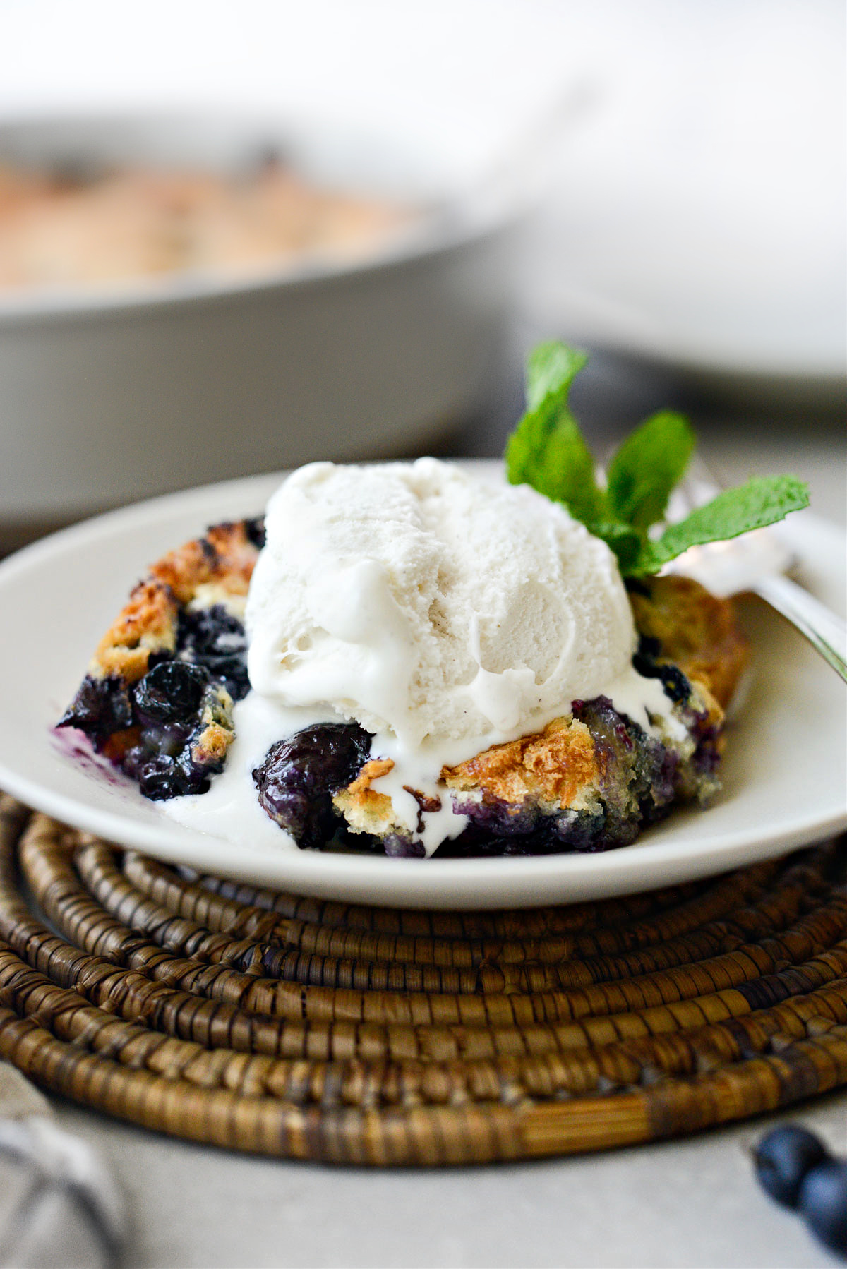 Blueberry Cobbler - Simply Scratch