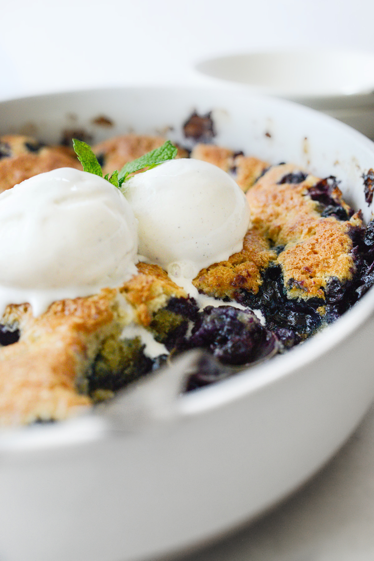 Blueberry Cobbler - Simply Scratch