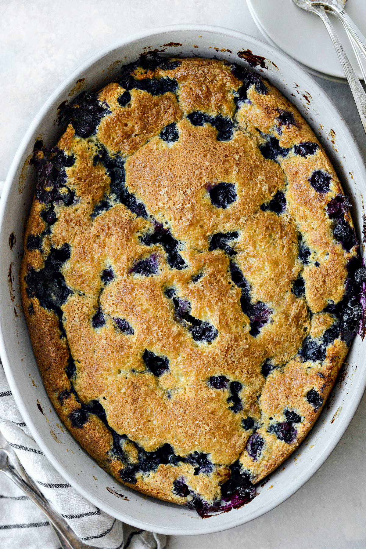 Blueberry Cobbler - Simply Scratch