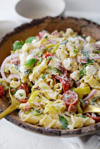 Italian Grinder Pasta Salad - Simply Scratch