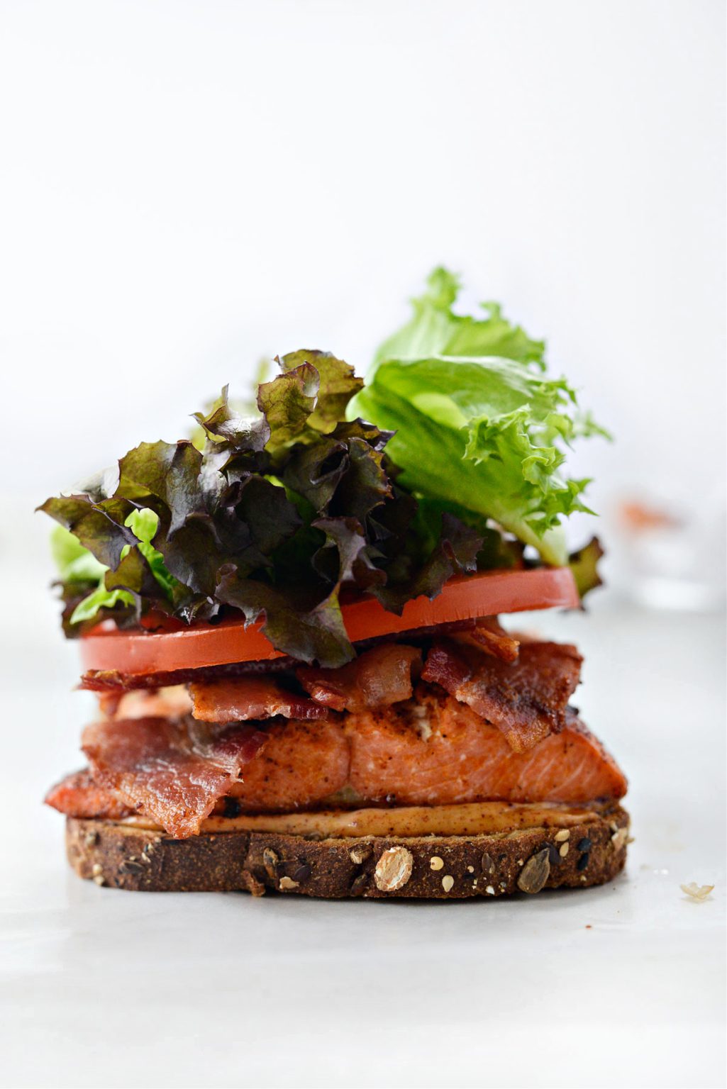 Smoky Chipotle Salmon BLT - Simply Scratch