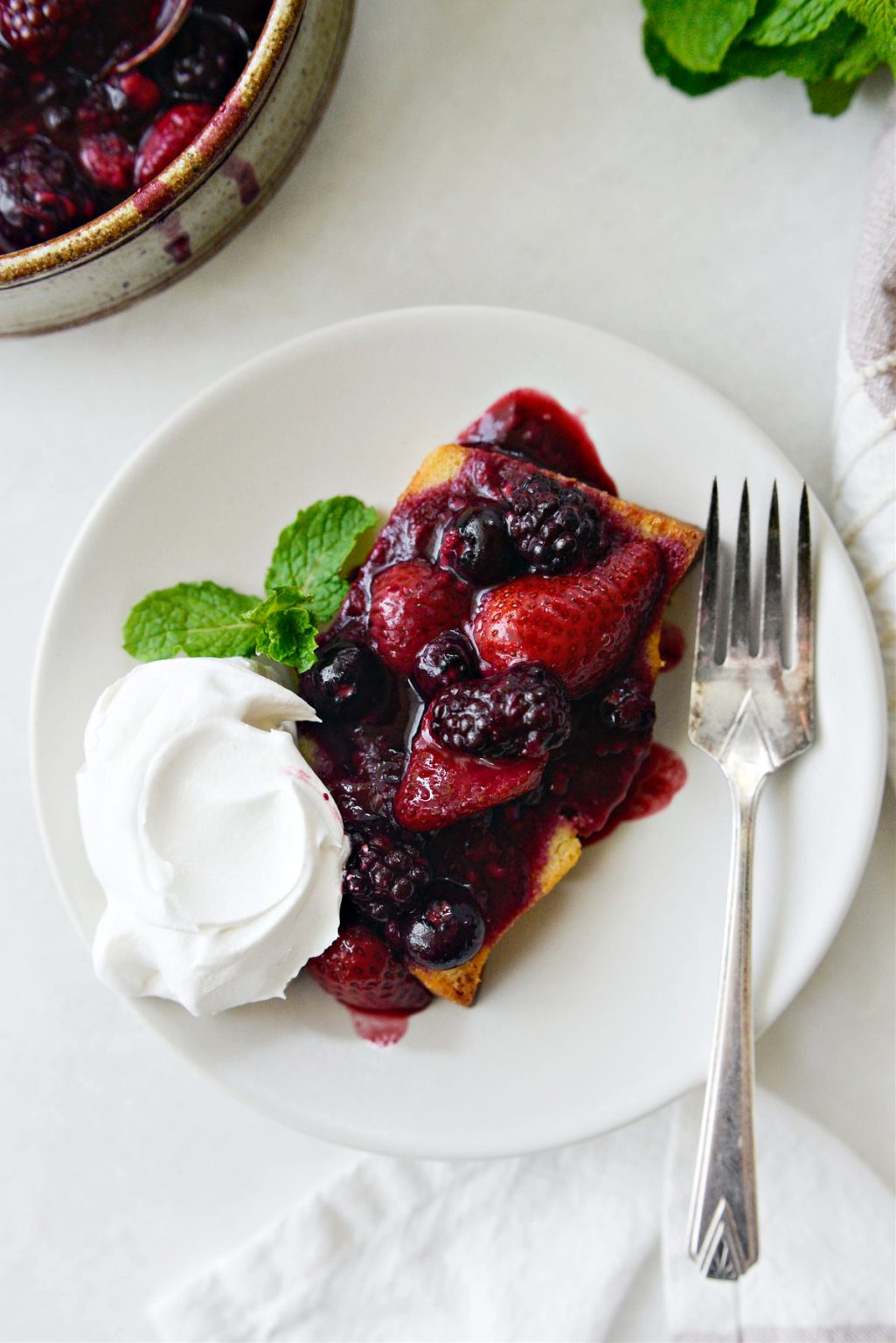 Mixed Berry Compote - Simply Scratch