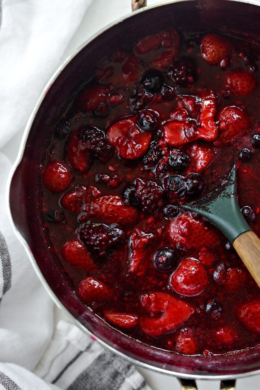 Mixed Berry Compote - Simply Scratch