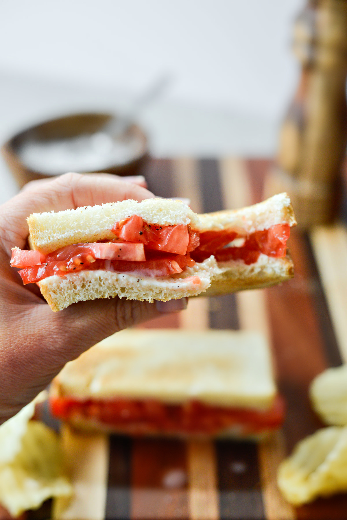 Classic Tomato Sandwich - Simply Scratch