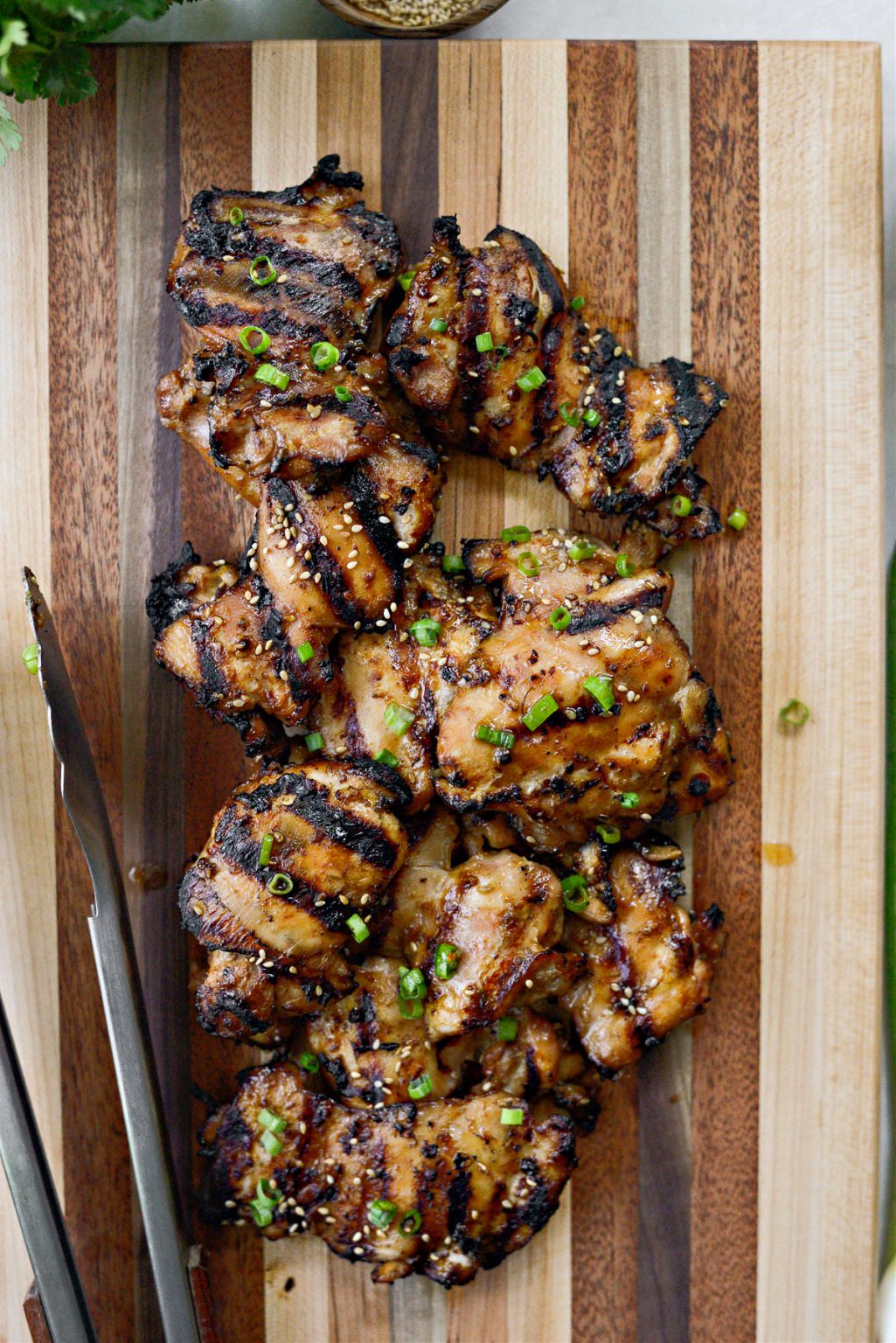 Grilled Sesame Chicken - Simply Scratch