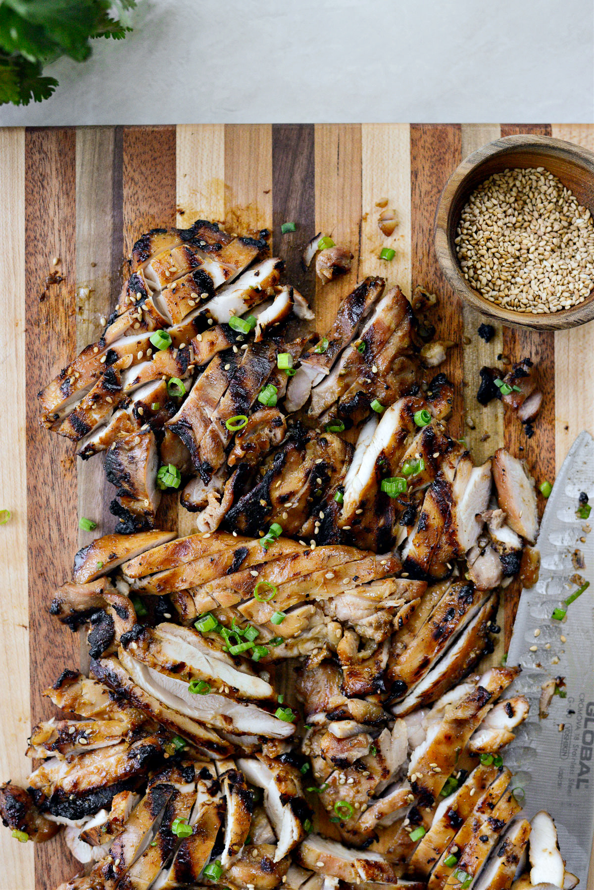 Grilled Sesame Chicken - Simply Scratch