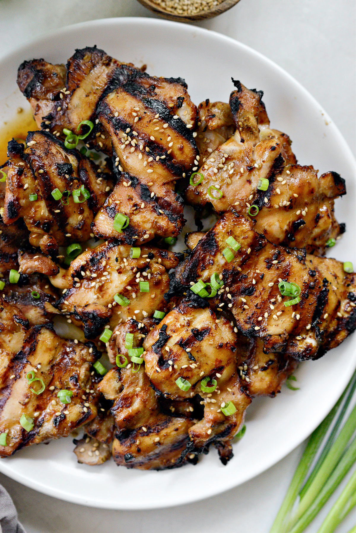 Grilled Sesame Chicken - Simply Scratch