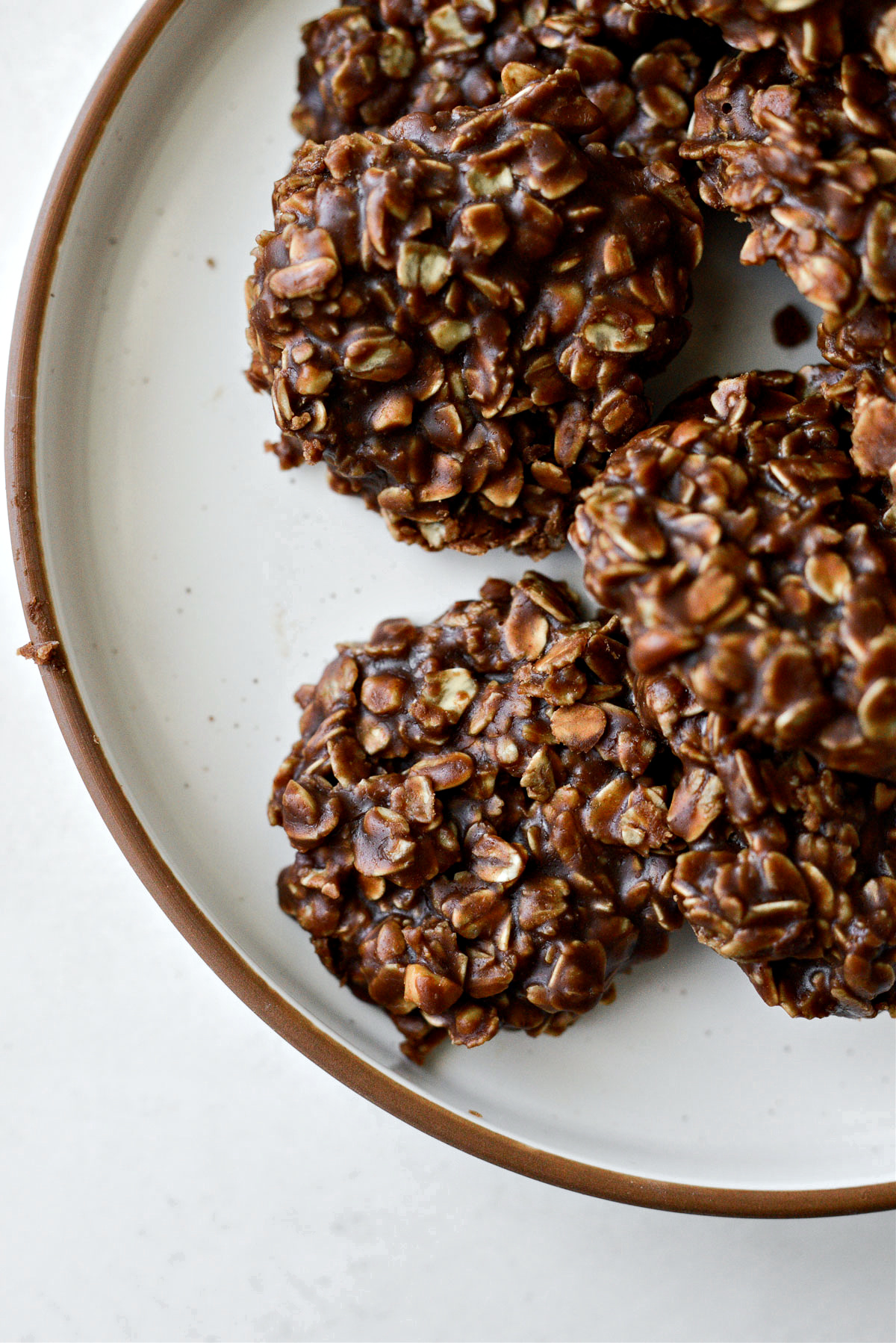 Chocolate oatmeal drop cookies store
