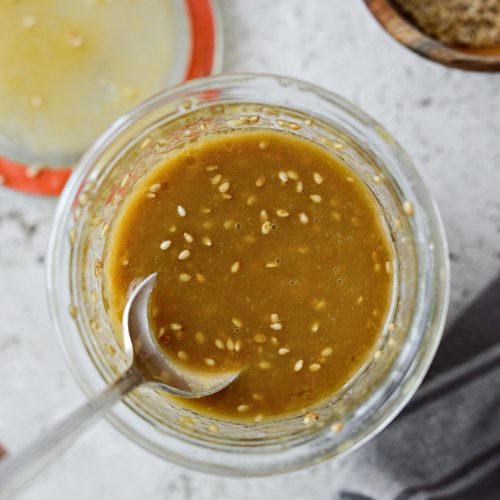 Toasted Sesame Dressing - Simply Scratch