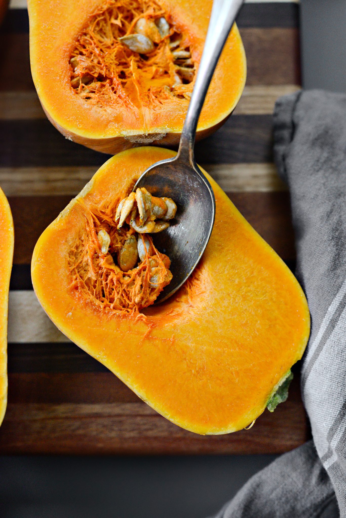 Roasted Maple Rosemary Honeynut Squash - Simply Scratch