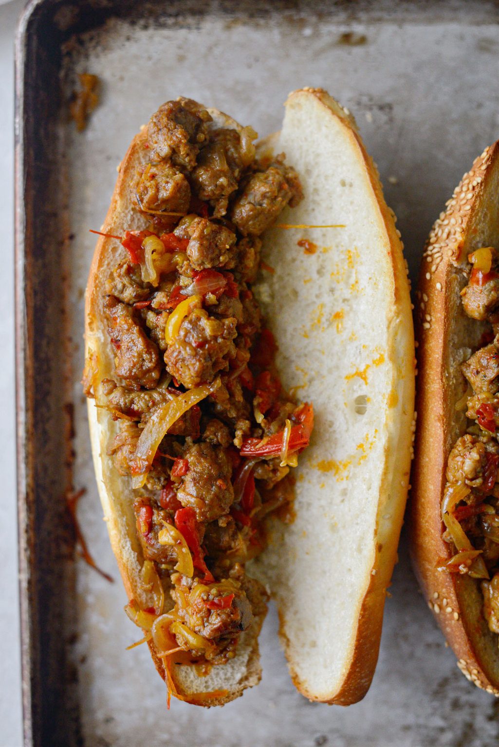 Spicy Italian Sausage Subs - Simply Scratch