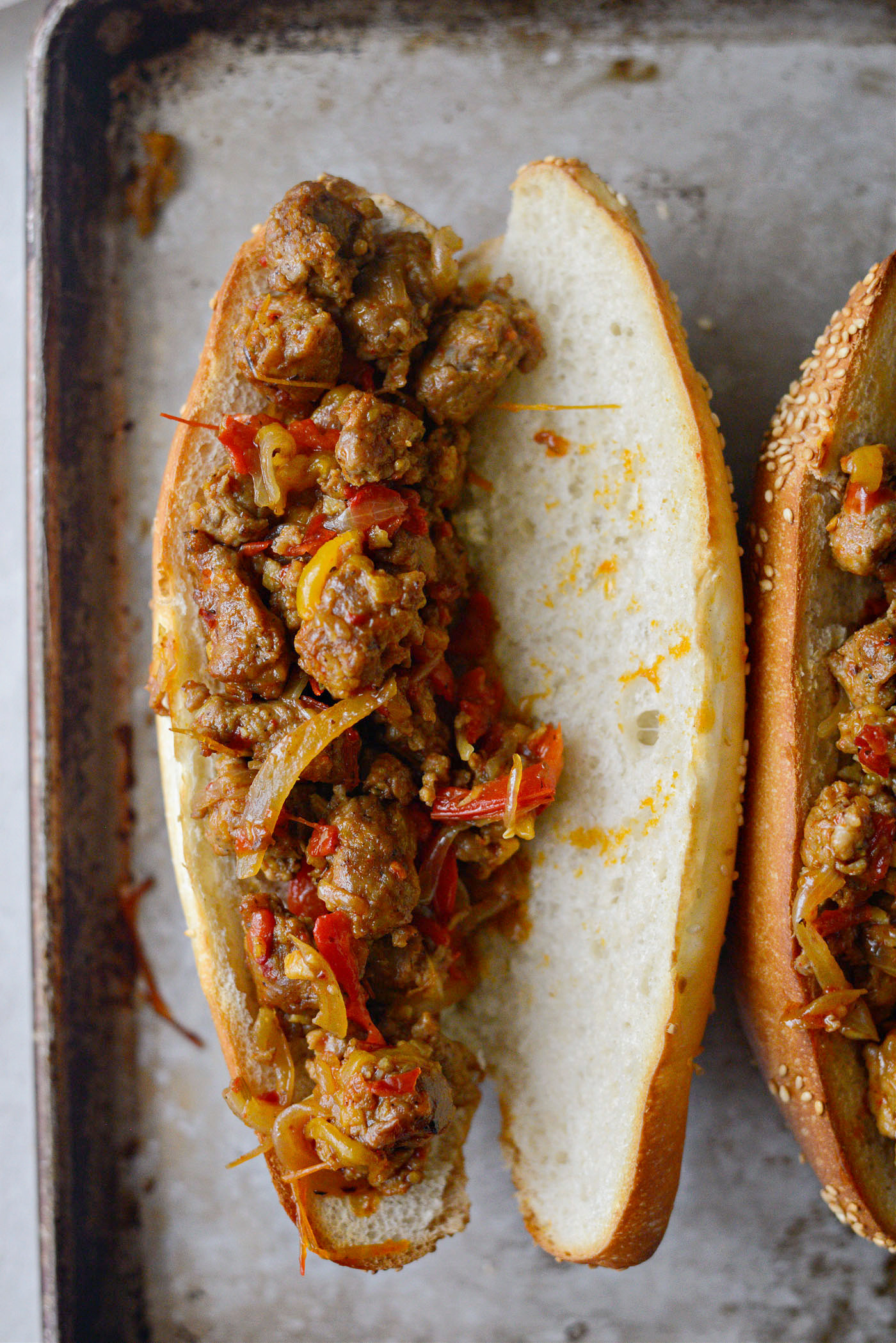 Spicy Italian Sausage Subs - Simply Scratch