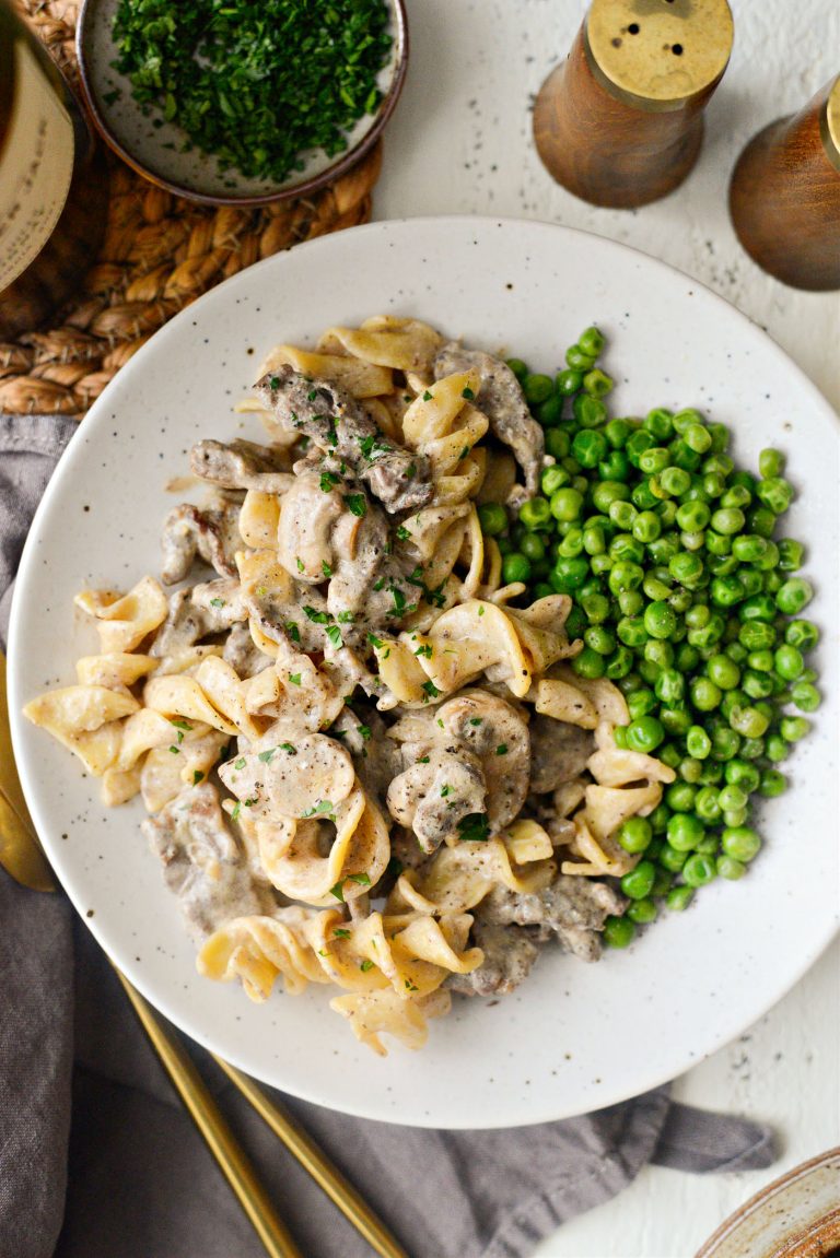 Homemade Beef Stroganoff - Simply Scratch