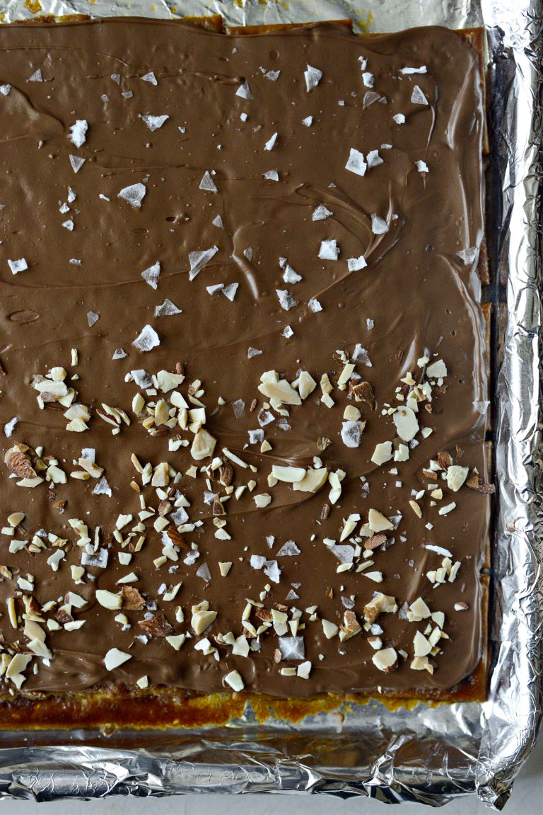 Saltine Toffee - Simply Scratch