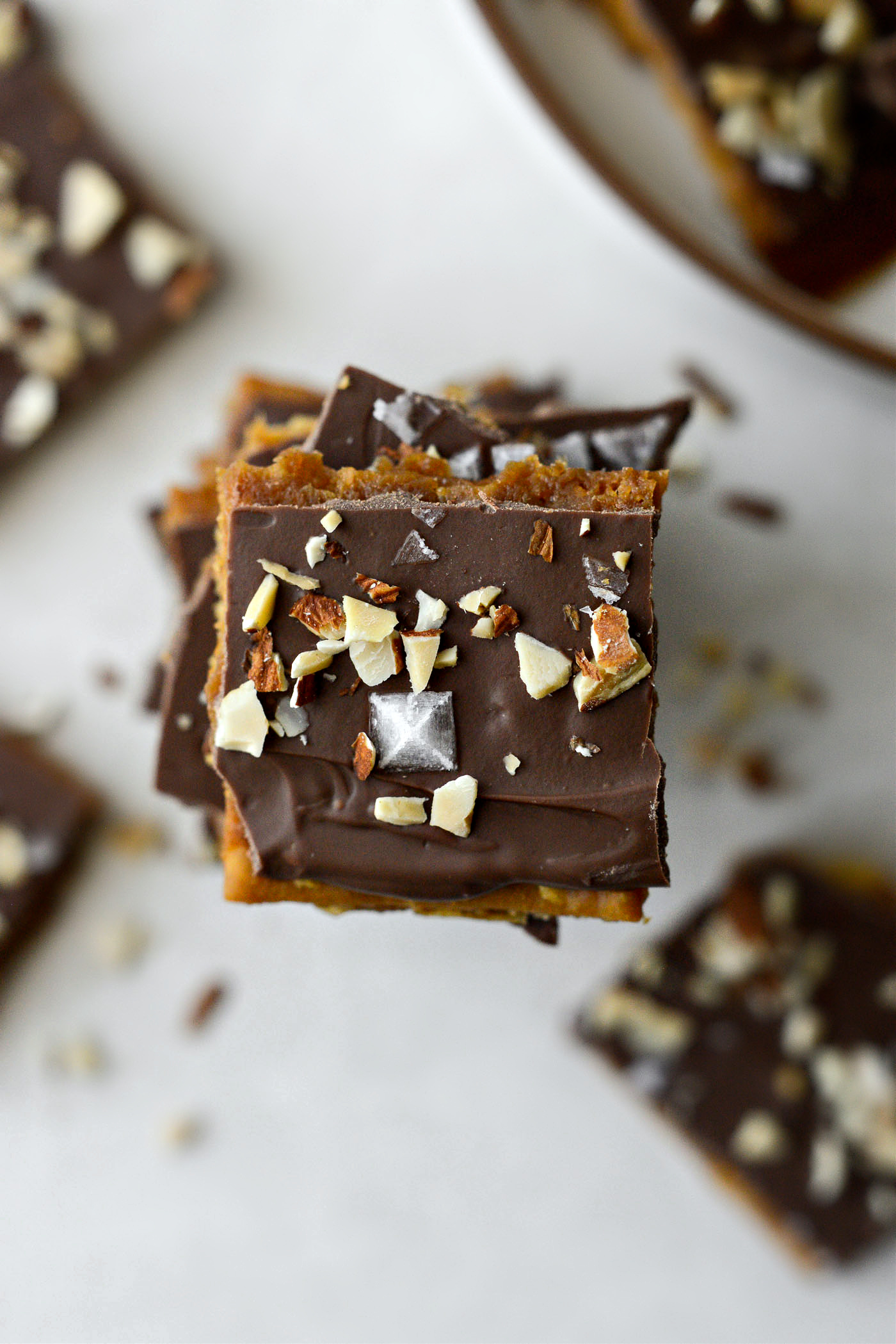 Saltine Toffee - Simply Scratch