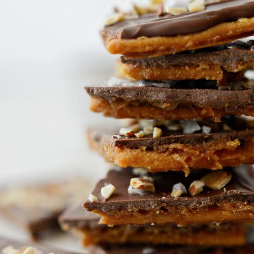 Saltine Toffee - Simply Scratch