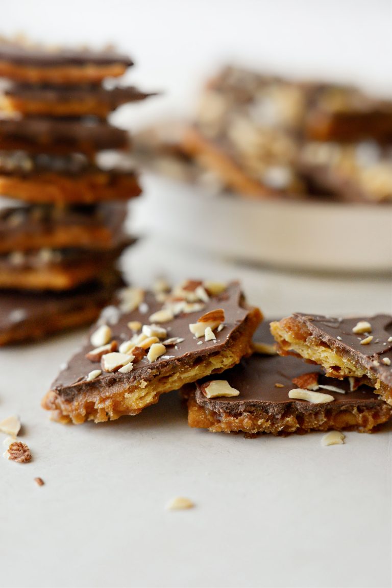 Saltine Toffee - Simply Scratch