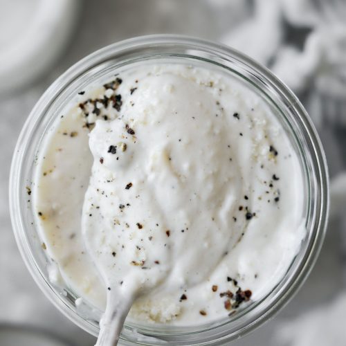 Roasted Garlic Parmesan Dressing - Simply Scratch