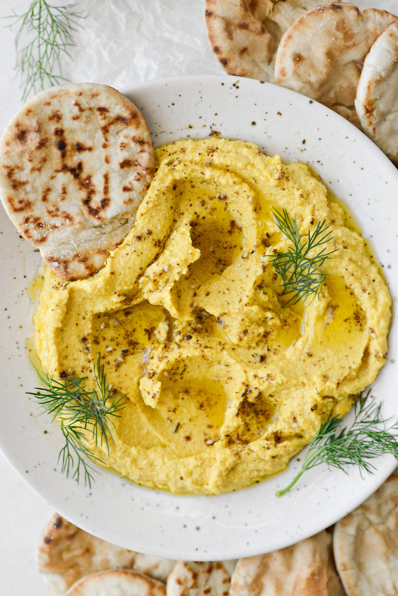 Golden Beet Hummus - Simply Scratch