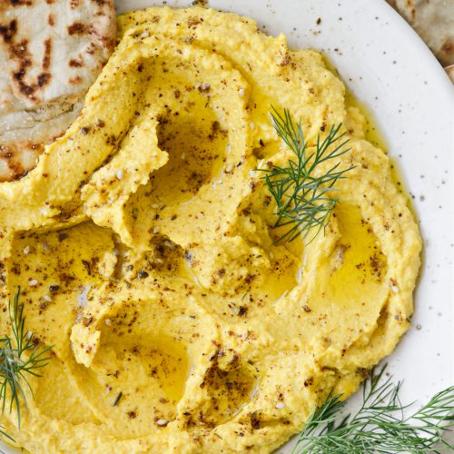 Golden Beet Hummus - Simply Scratch