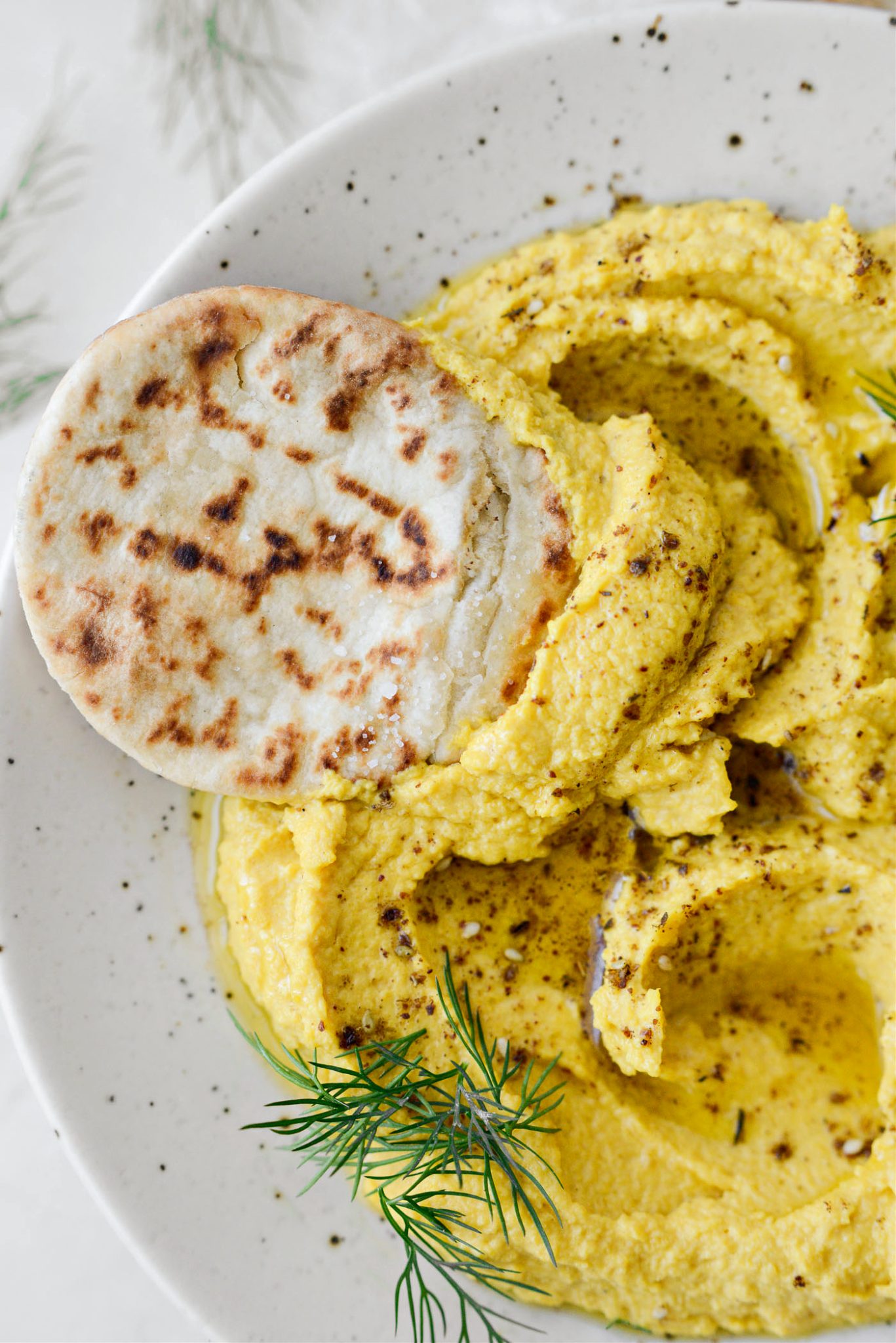Golden Beet Hummus - Simply Scratch