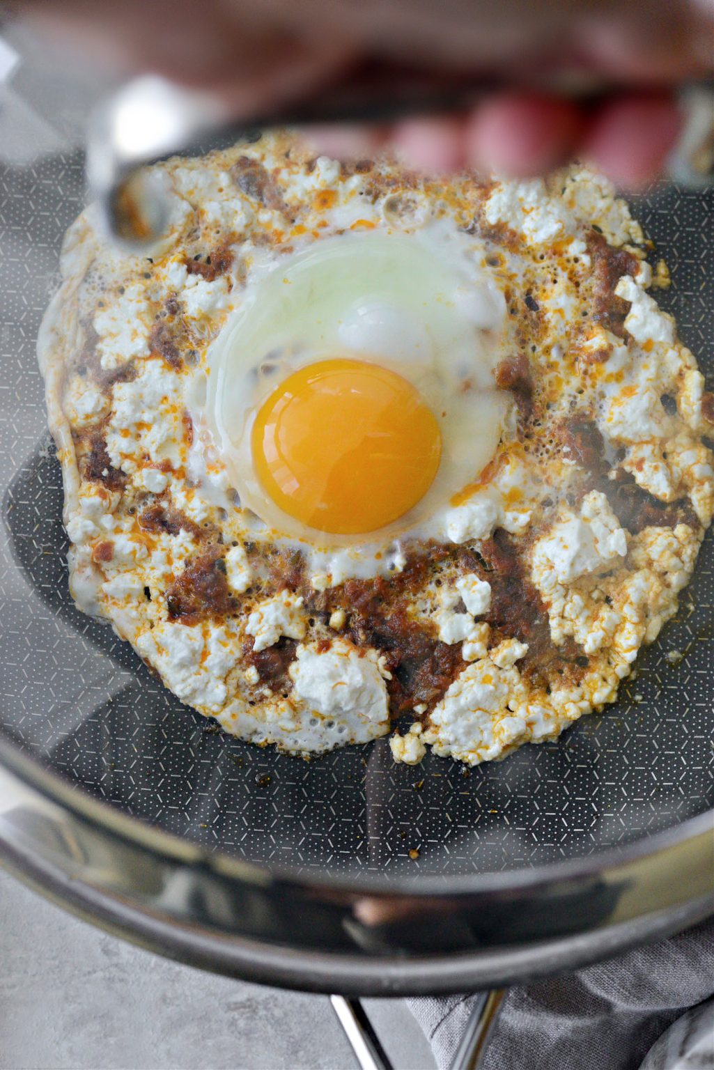 Feta Fried Eggs (3 ways!) - Simply Scratch