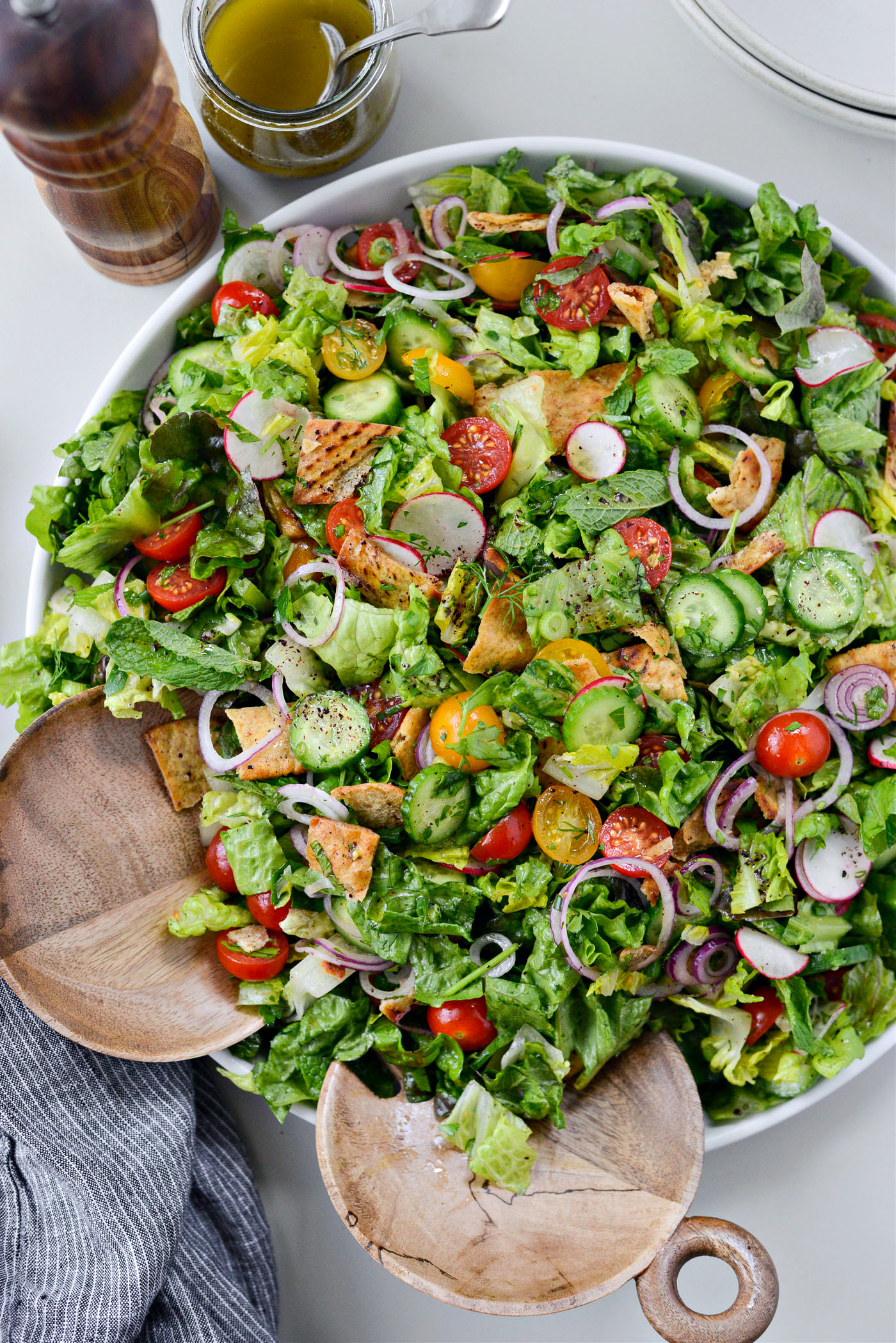 Fattoush Salad - Simply Scratch