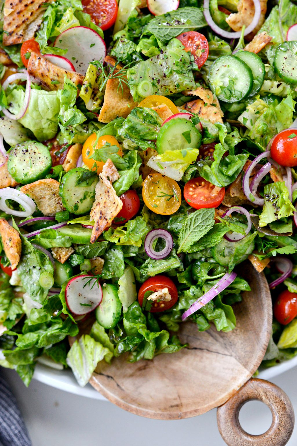 Fattoush Salad - Simply Scratch