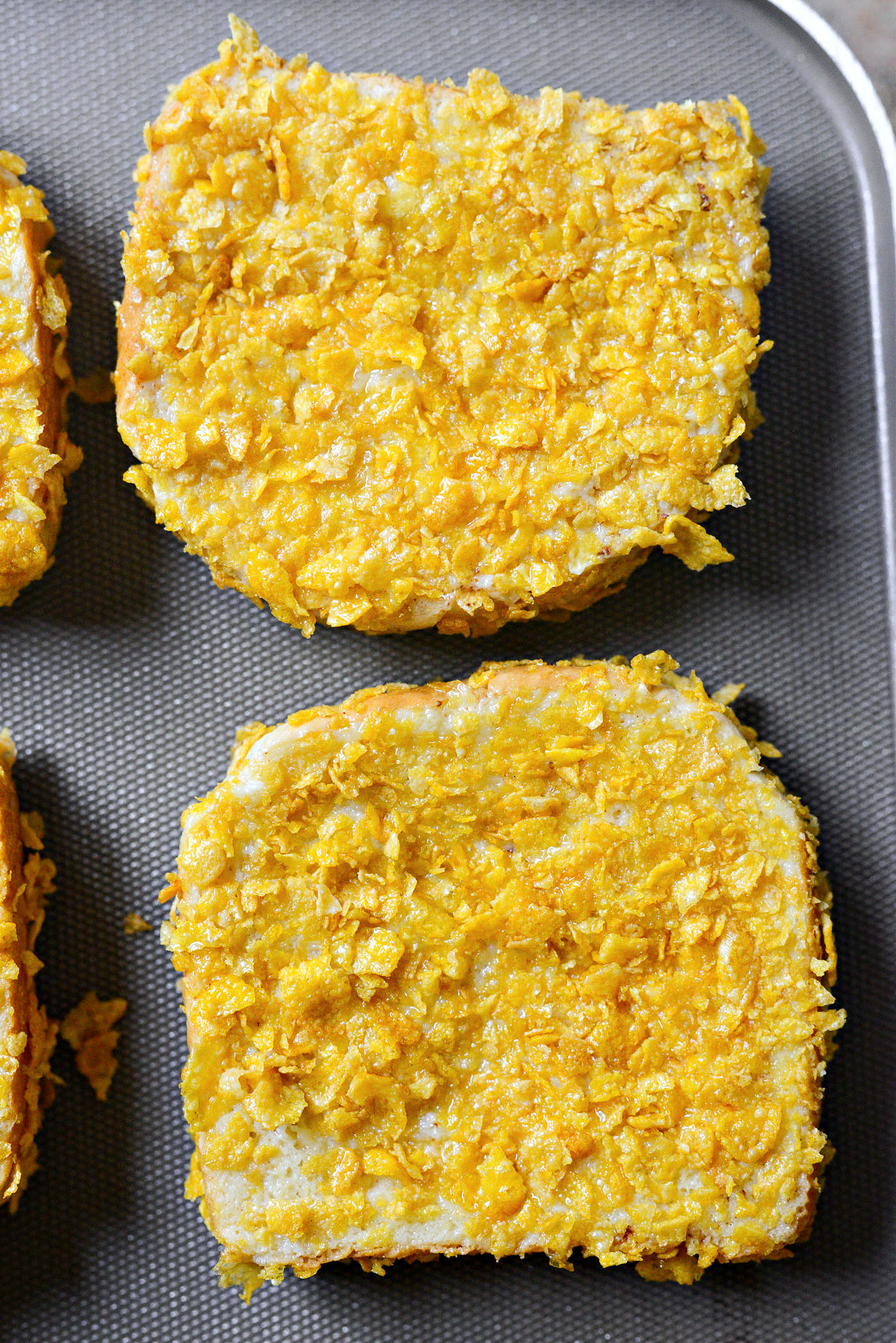 Cornflake Crusted French Toast - Simply Scratch