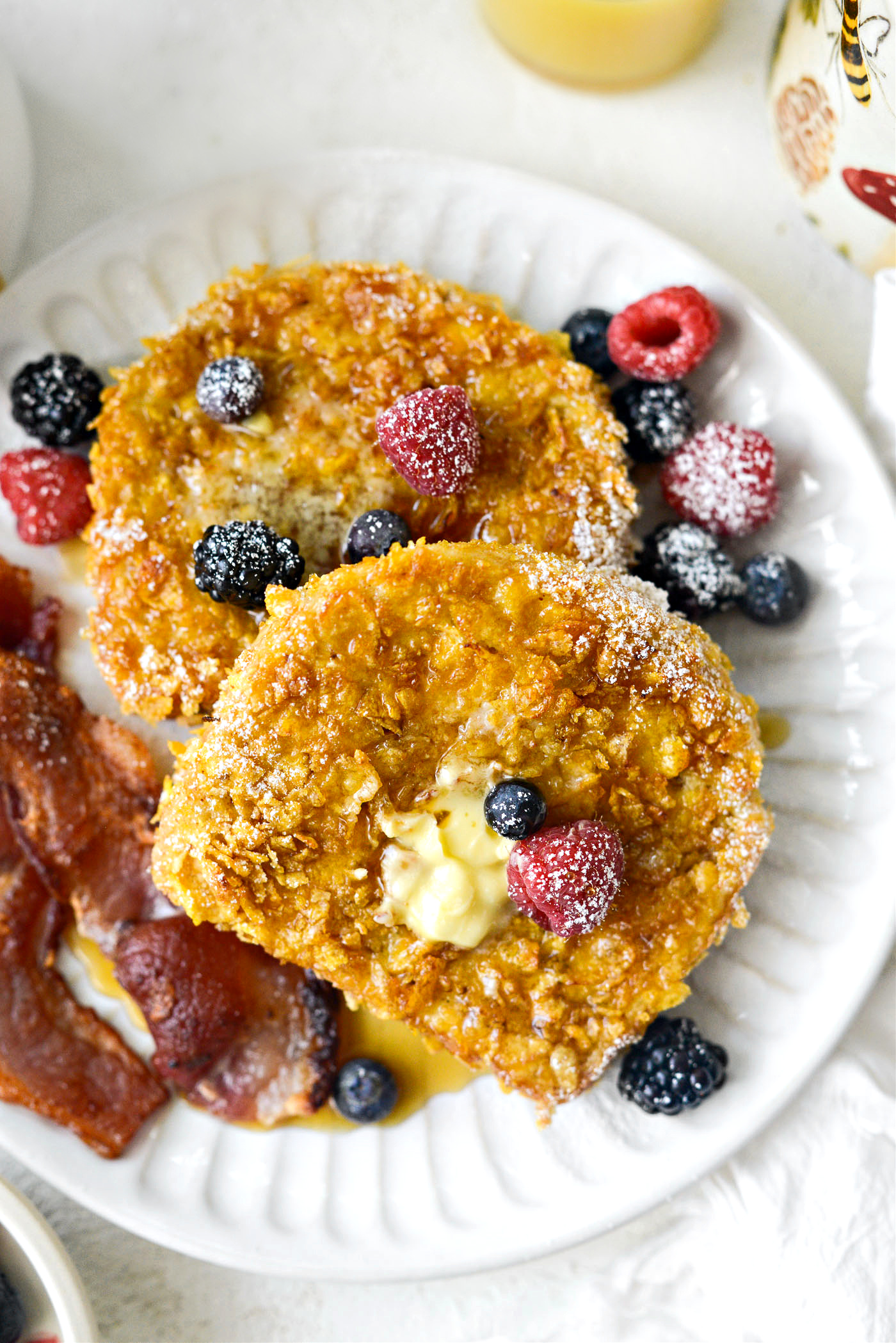 Cornflake Crusted French Toast - Simply Scratch