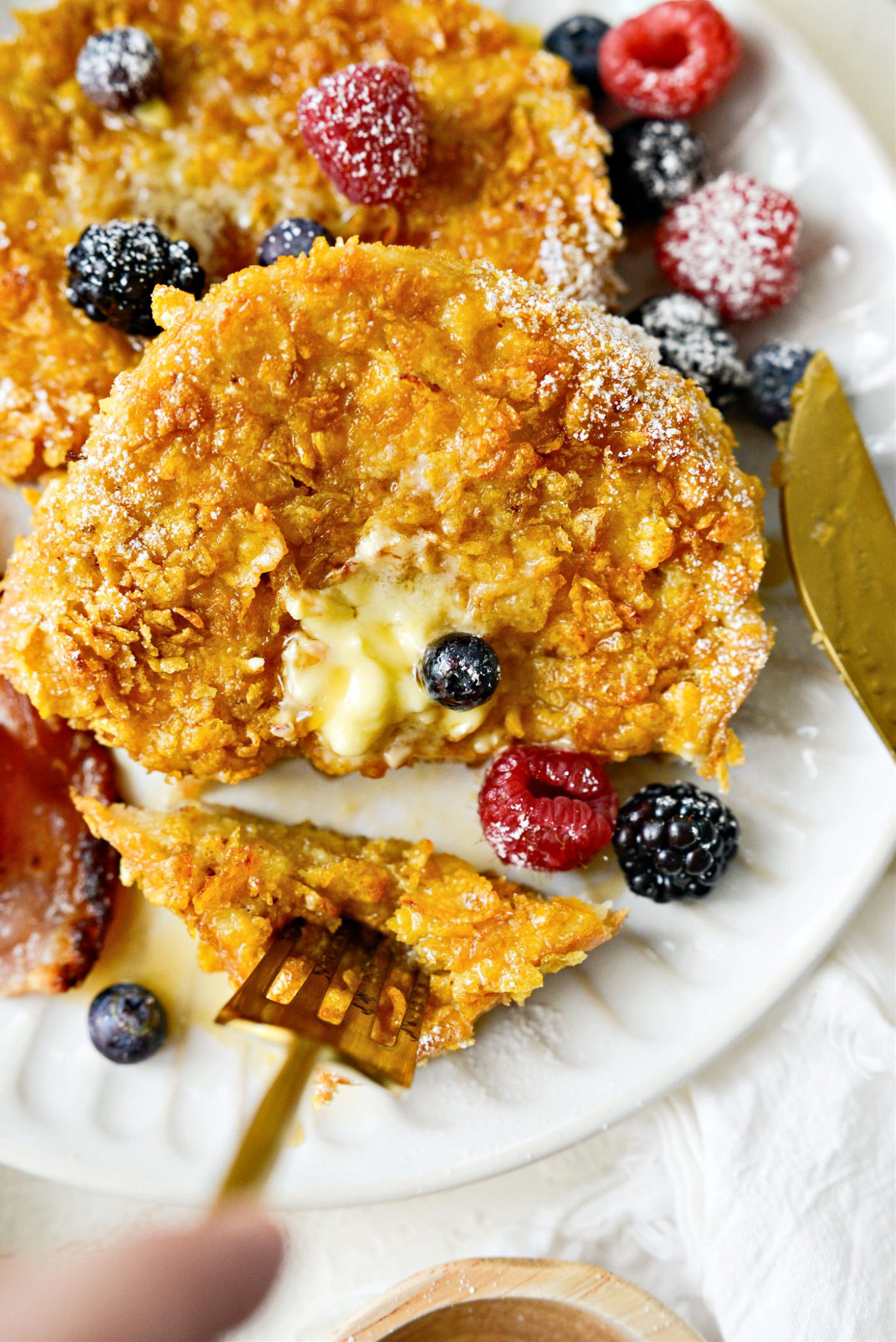 Cornflake Crusted French Toast - Simply Scratch